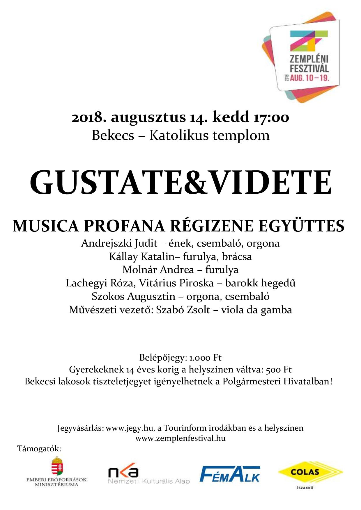 Gustate & Videte – Bekecs